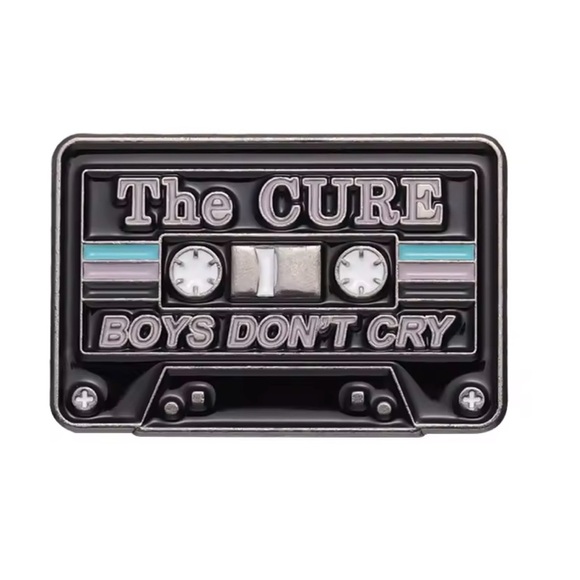 The Cure | Jewelry | The Cure 8s Music Tape Enamel Pin Retro Punk Rock ...